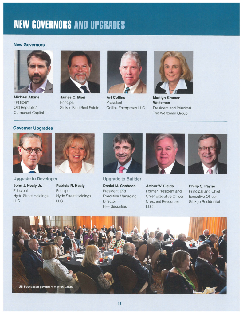 Jim Bieri Becomes ULIF Governor - Stokas Bieri Real Estate